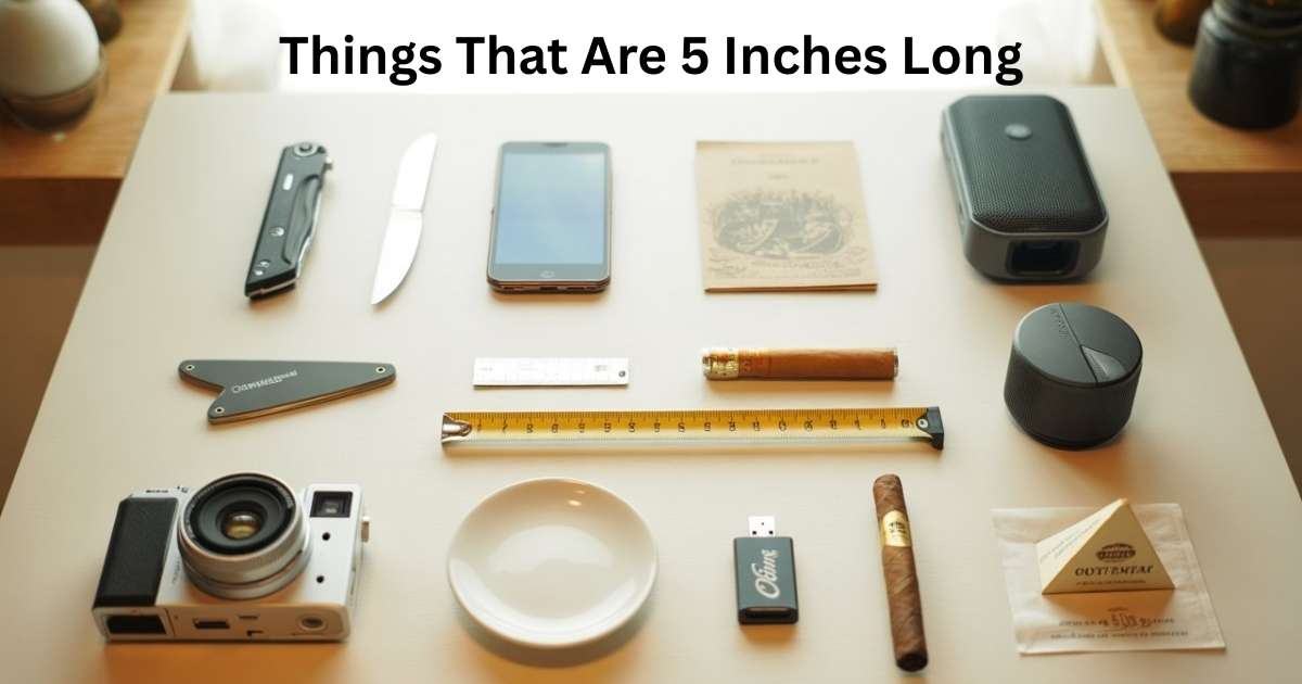 11 Things That Are 5 Inches Long: Easy Visual Guide